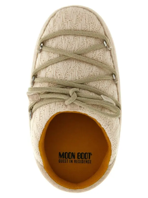 Moon Boot X Guest In Residence Mules - Cream