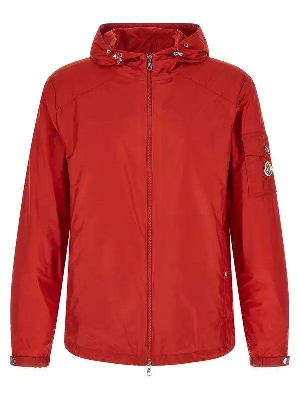 Moncler Etiache Water-repellent Hooded Jacket - Red