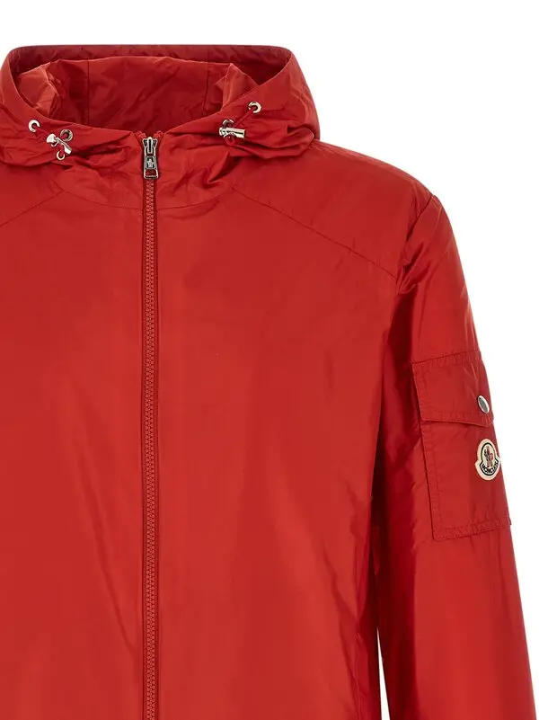 Moncler Etiache Water-repellent Hooded Jacket - Red