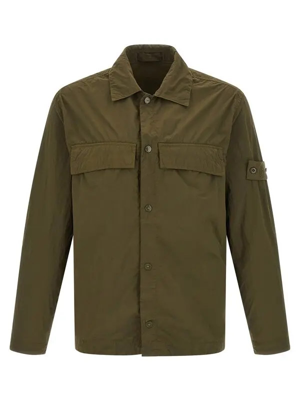 Stone Island Badge Ghost' Overshirt