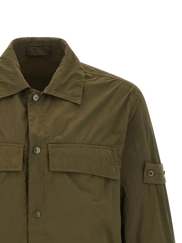 Stone Island Badge Ghost' Overshirt
