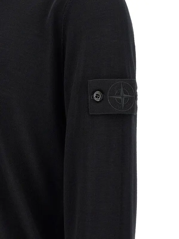 Stone Island 5100076' Polo Shirt - Black