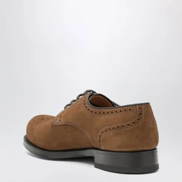 Church's Tobacco Suede Lace-up Shoes