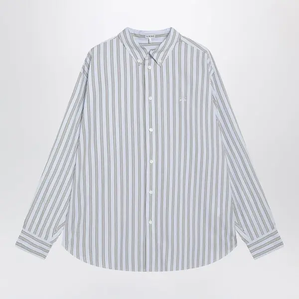 Loewe Light Striped Shirt - Blue