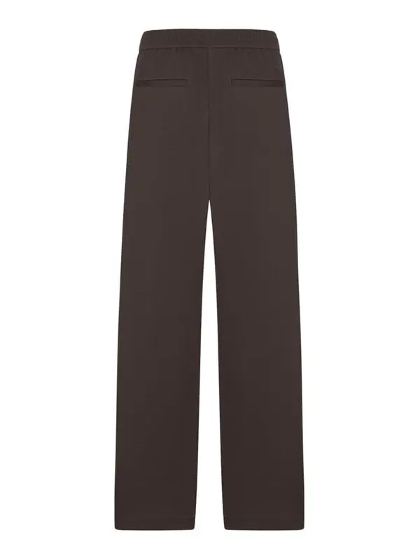 Brunello Cucinelli Wide Leg Trousers - Brown