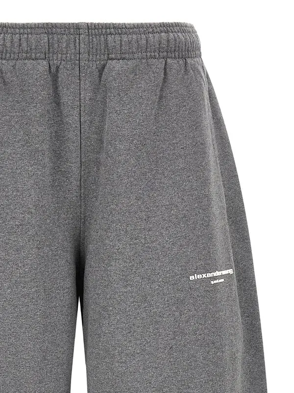 Alexander Wang Logo Fleece Pants
