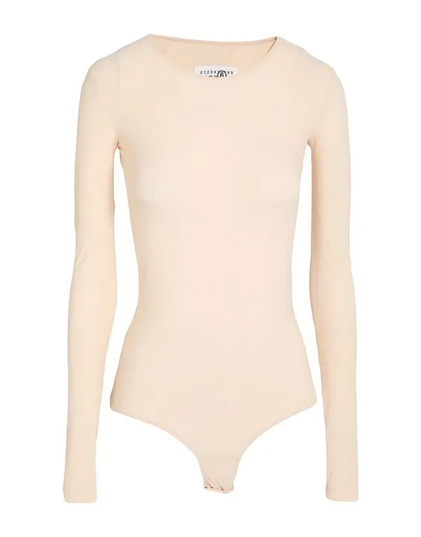 MAISON MARGIELA Bodysuit Size Polyamide, Elastane
