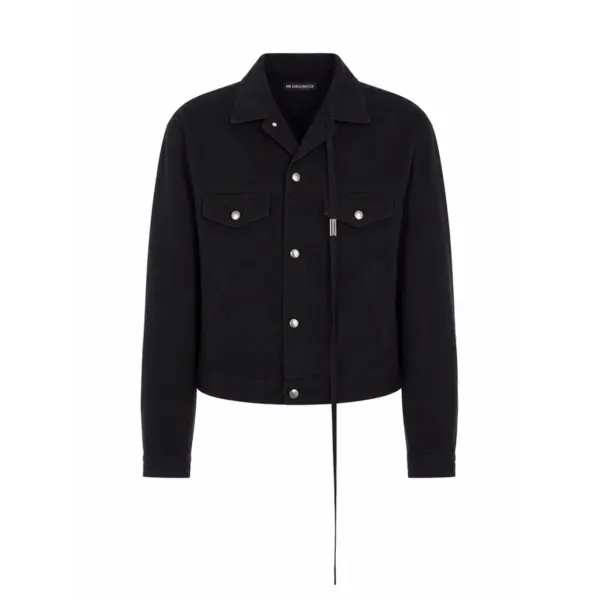 ANN DEMEULEMEESTER Cotton Denim Jacket
