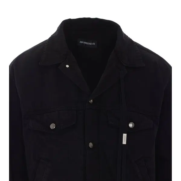 ANN DEMEULEMEESTER Cotton Denim Jacket