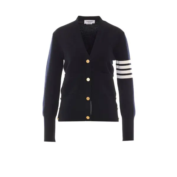 Thom Browne Milano Classic Cardigan - Blue
