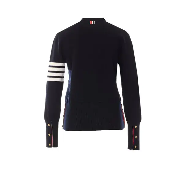 Thom Browne Milano Classic Cardigan - Blue