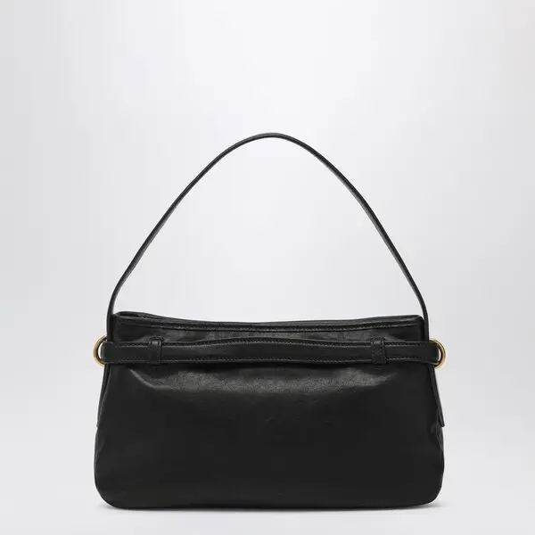 Miu Miu Nappa Leather Shoulder Bag - Black