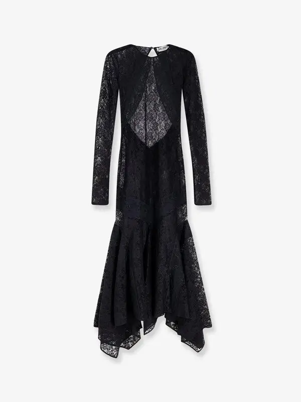 Attico Lace Dress - Black
