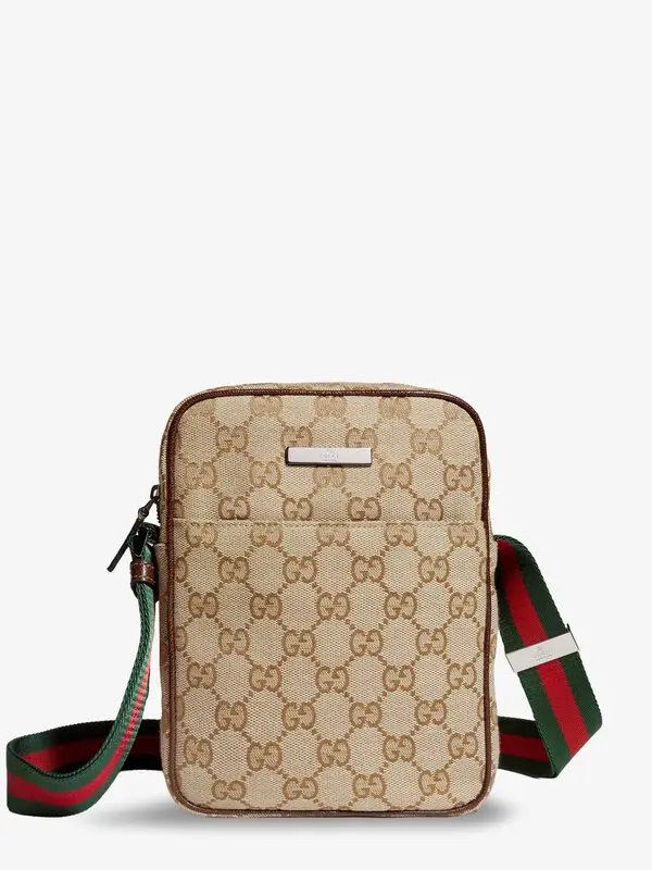 Gucci Tag Gg Fabric Crossbody Bag - Multicolor