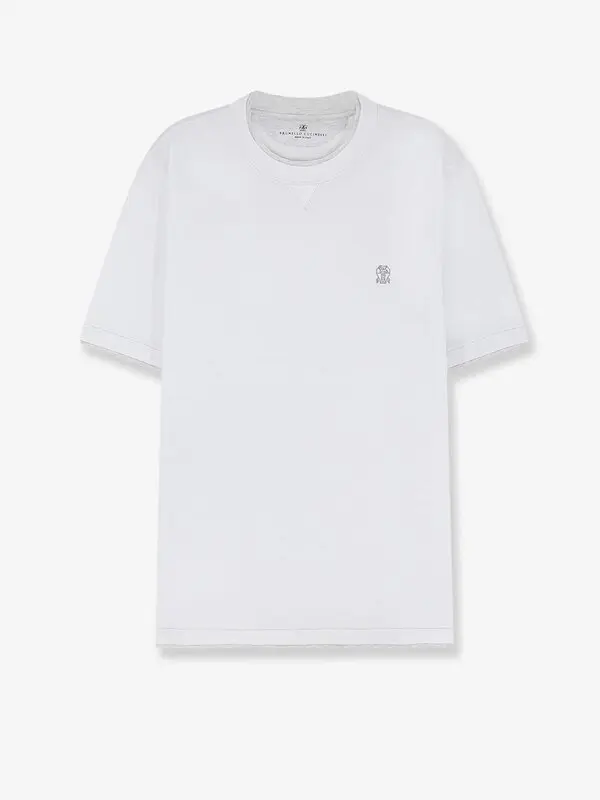 Brunello Cucinelli Cotton T-shirt - Multicolor