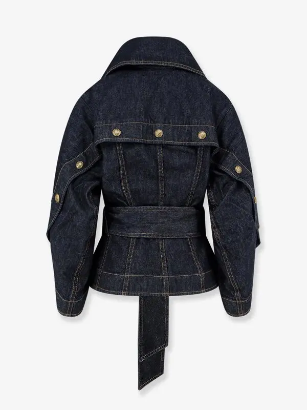 Zimmermann Valiant Blue Denim Jacket