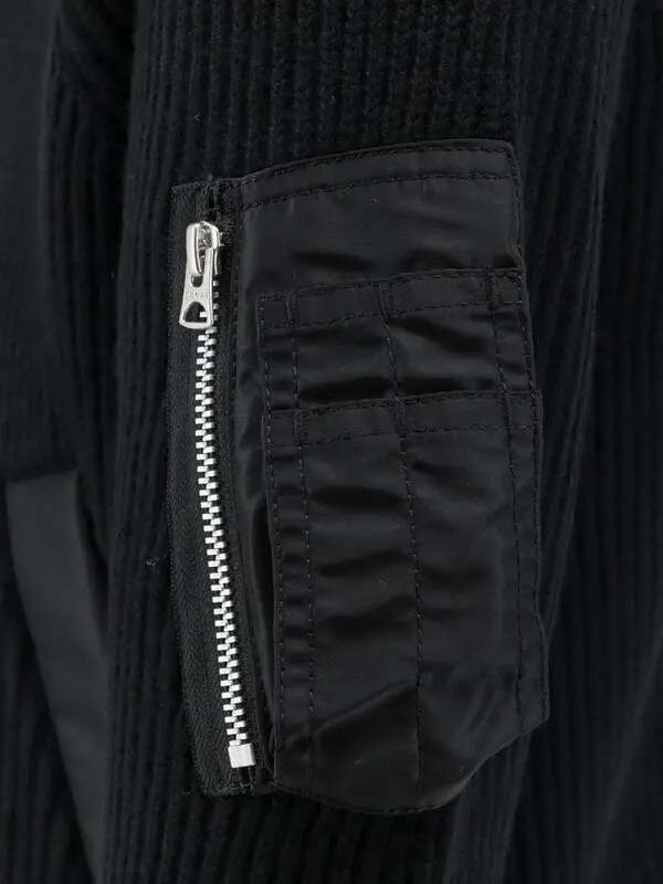 Sacai Wool Cardigan