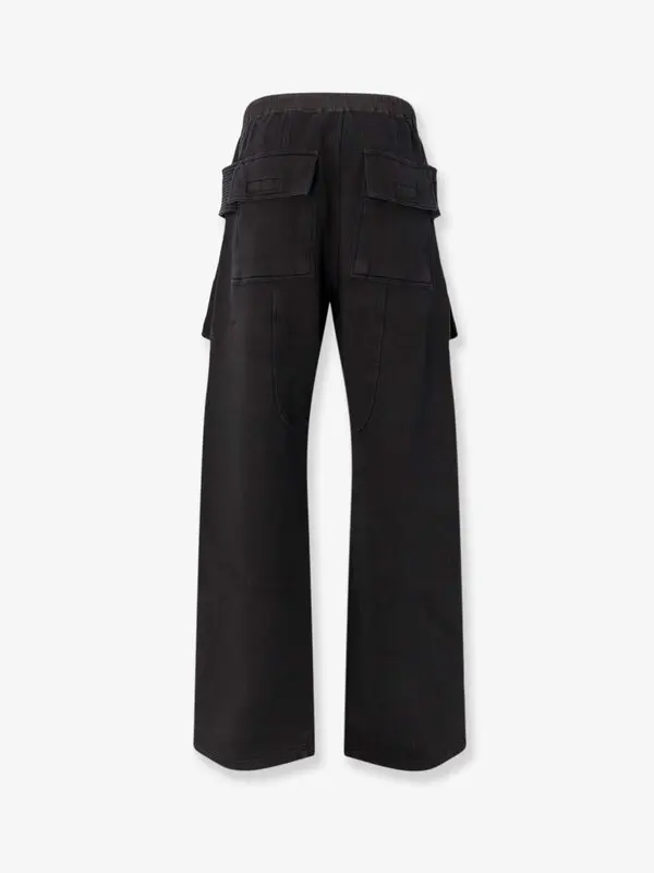 Rick Owens Cotton Cargo Trousers