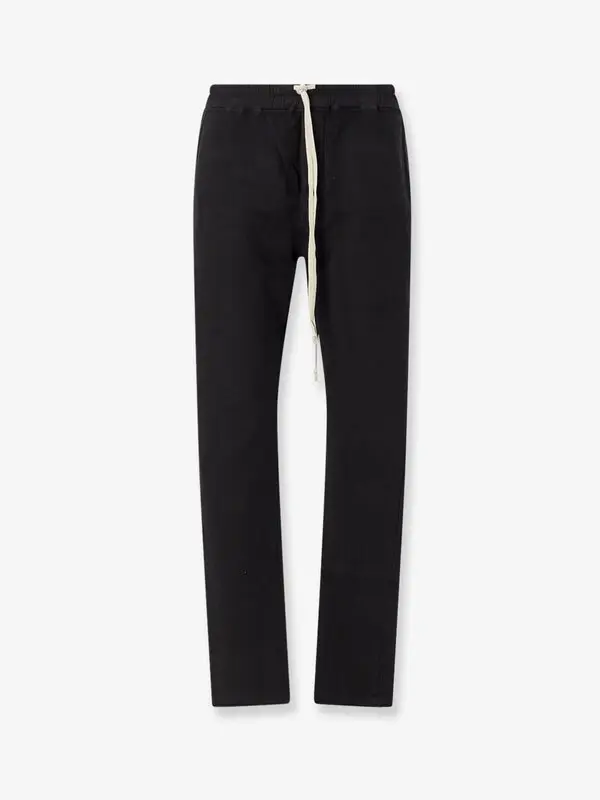 Rick Owens Berlin Cotton Trousers - Black