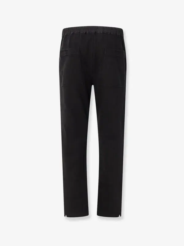 Rick Owens Berlin Cotton Trousers - Black