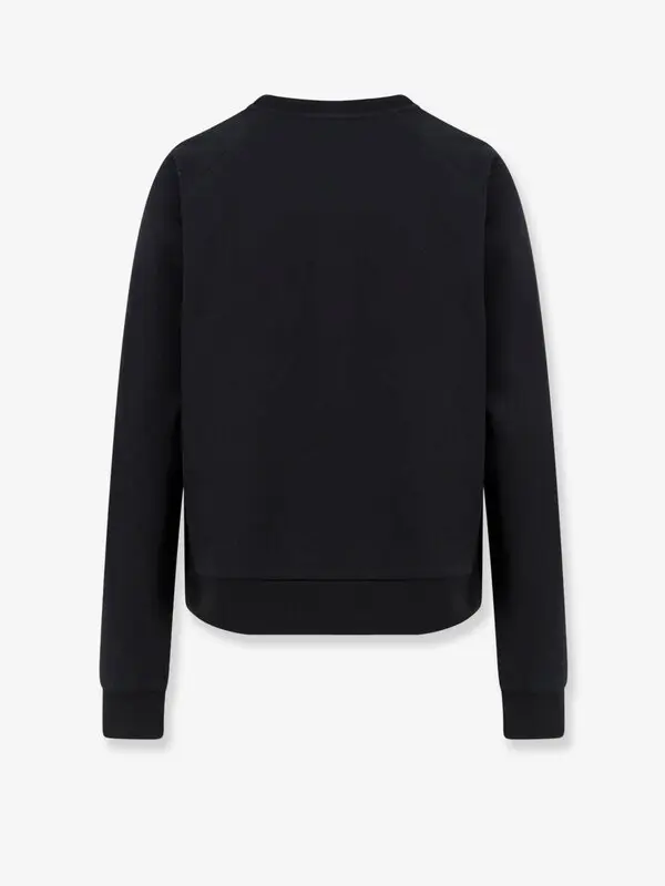 Moncler Cotton Sweatshirt With Front Logo