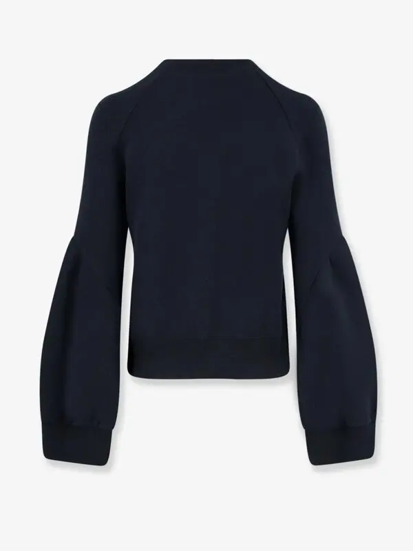Sacai Sponge Sweat Cotton Blend Sweater