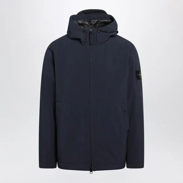 Stone Island Technical Hooded Jacket - Blue