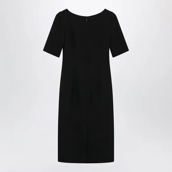 Dolce & Gabbana Wool Crêpe Dress - Black