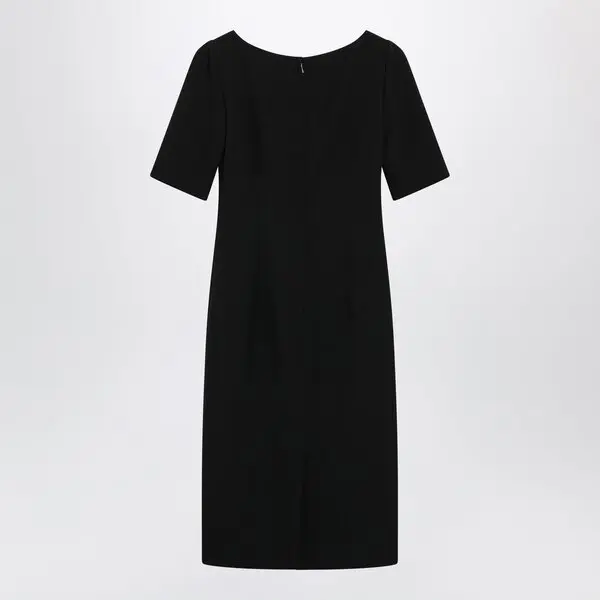 Dolce & Gabbana Wool Crêpe Dress - Black
