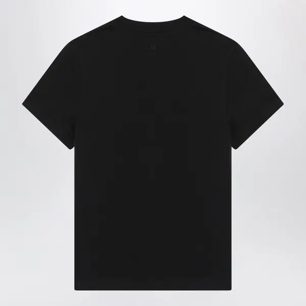 AMI Paris De Coeur T-shirt - Black