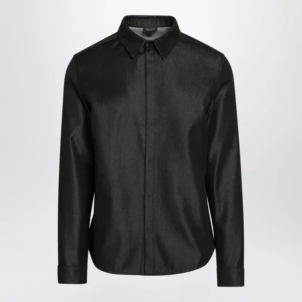 Gucci Silk And Cotton Shirt - Black