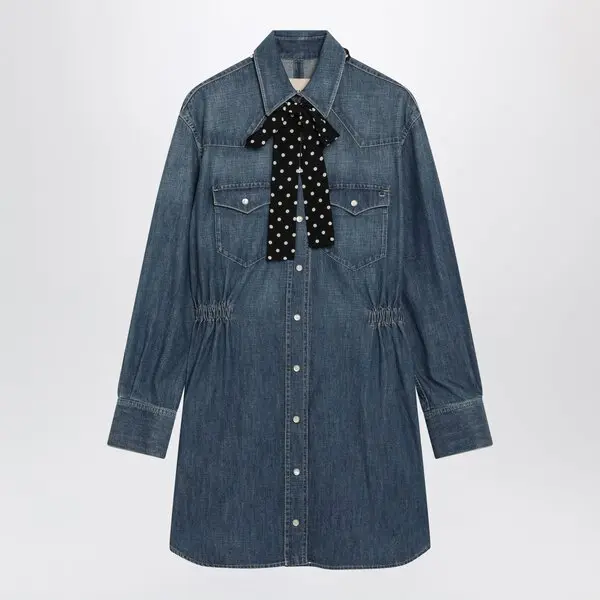 Valentino Garavani Denim Dress - Blue