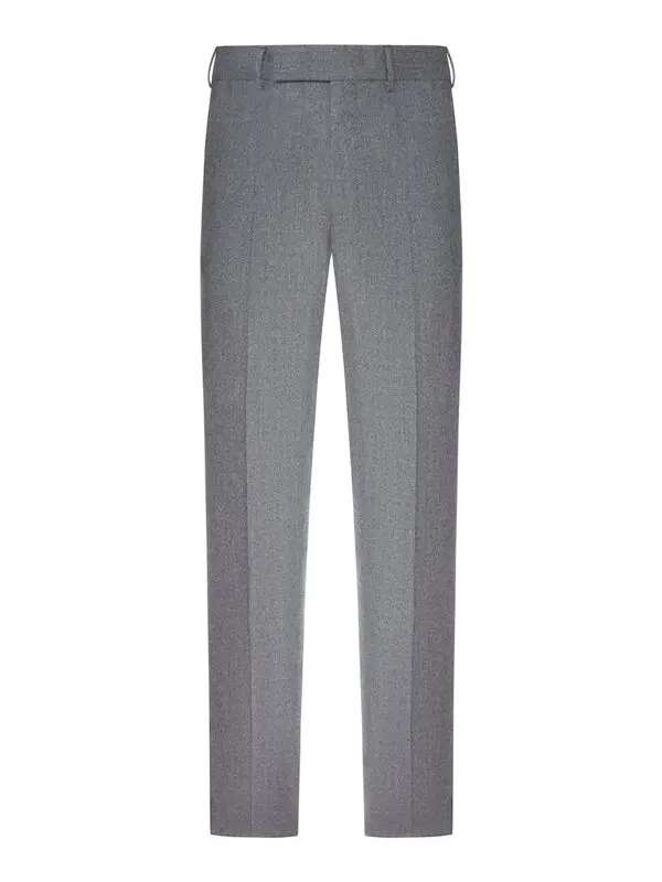 Zegna Tailored Wool Trousers - Multicolor