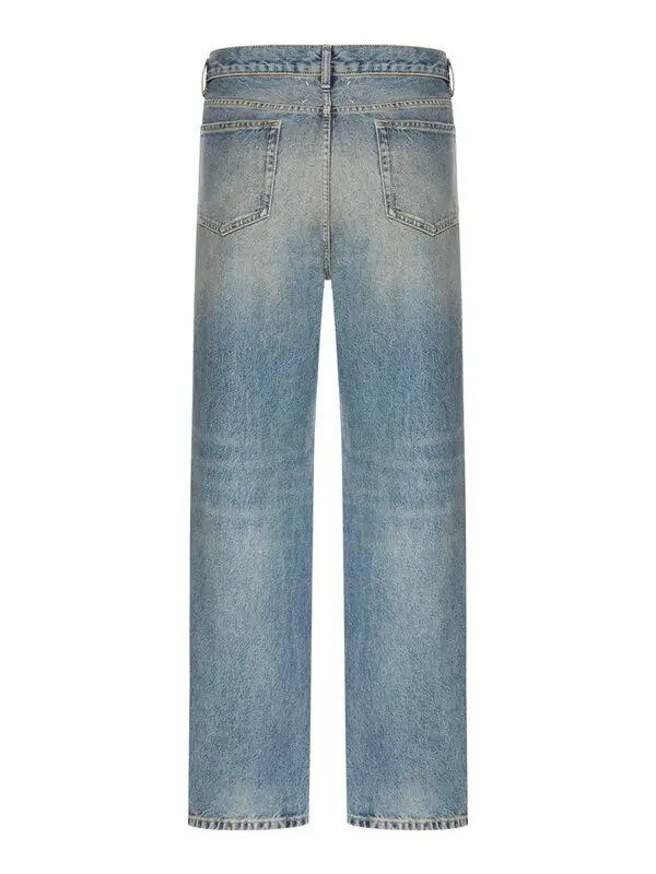 MAISON MARGIELA Distressed Straight-leg Jeans