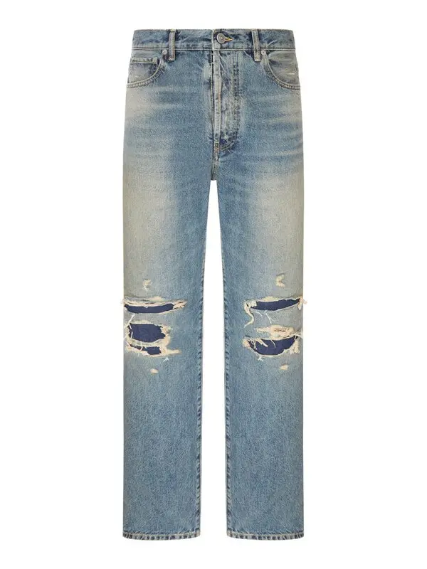 MAISON MARGIELA Distressed Jeans - Multicolor