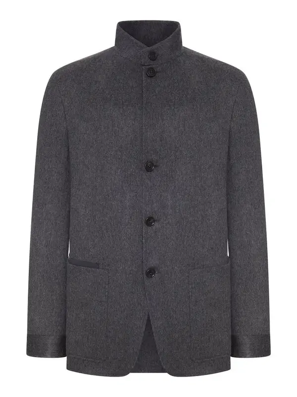 Zegna The Count Jacket In Cashmere Oasis