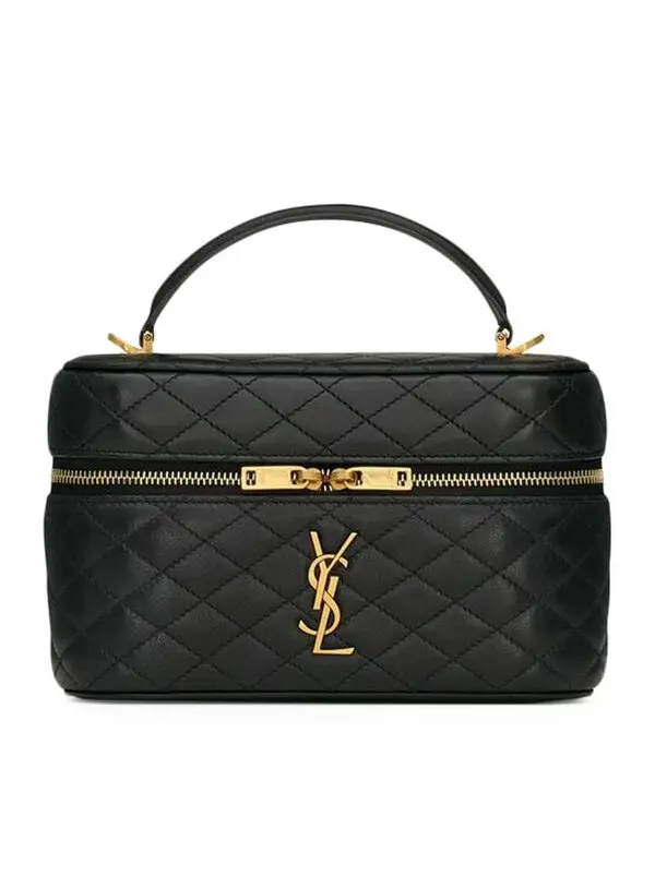 Saint Laurent Gaby Vanity Bag - Black