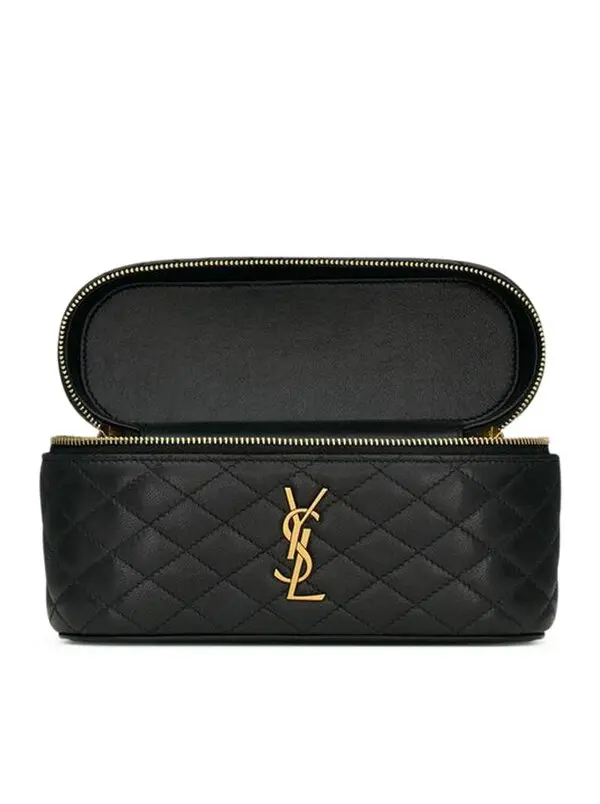 Saint Laurent Gaby Vanity Bag - Black