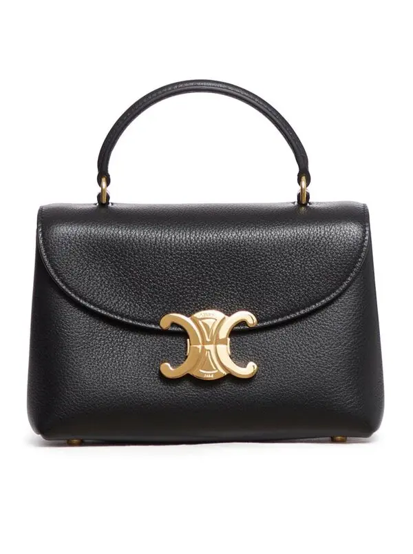 Celine Teen Nino Bag In Calfskin - Black
