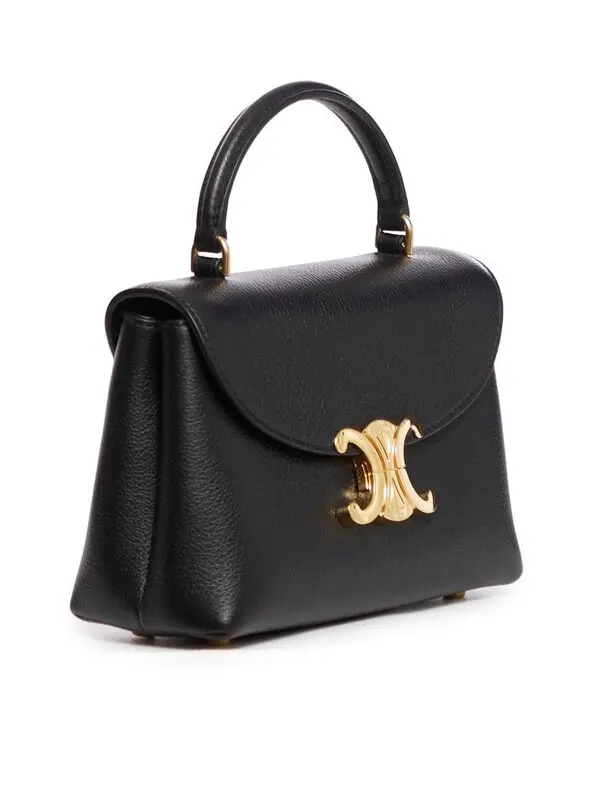 Celine Teen Nino Bag In Calfskin - Black