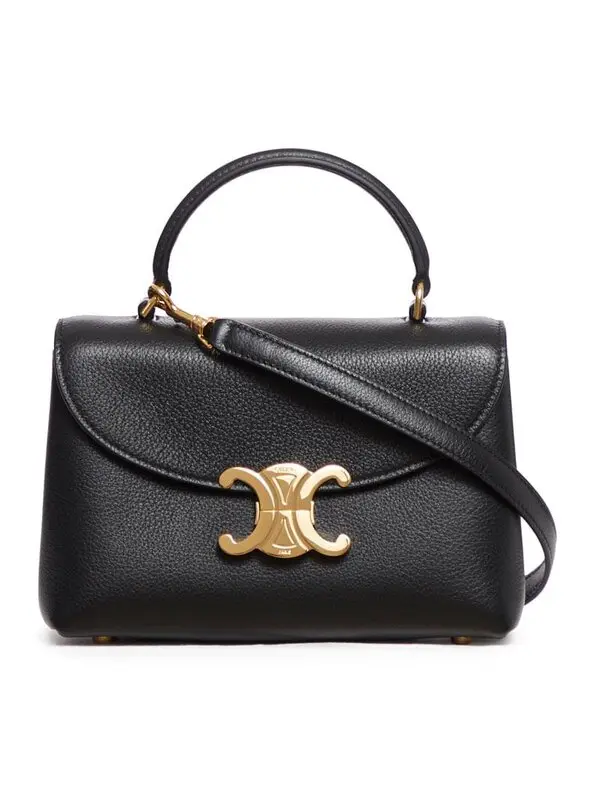 Celine Teen Nino Bag In Calfskin - Black