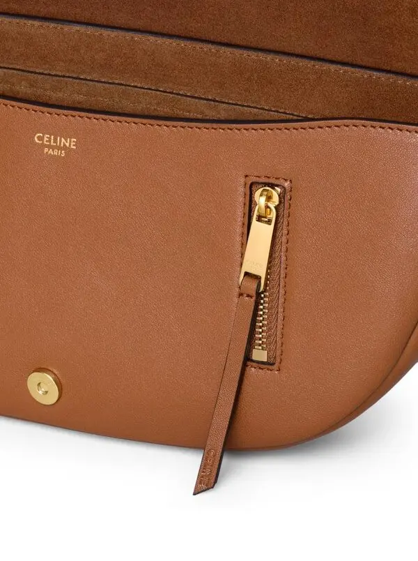 Celine Small Crescent Soft Triomphe Bag - Multicolor
