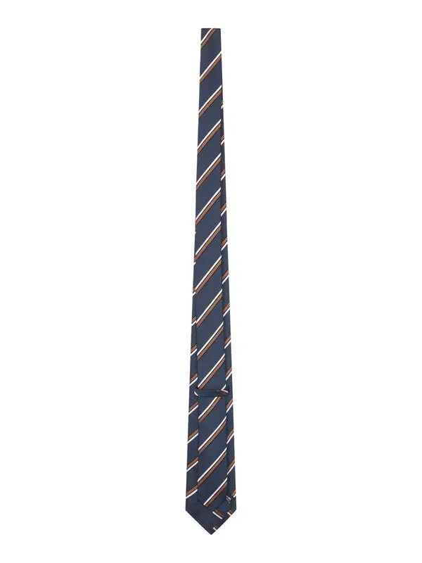 Kiton Diagonal Striped Tie
