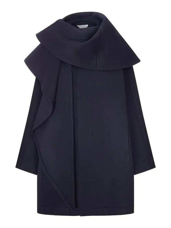 Bottega Veneta Wool And Cashmere Blend Coat - Multicolor