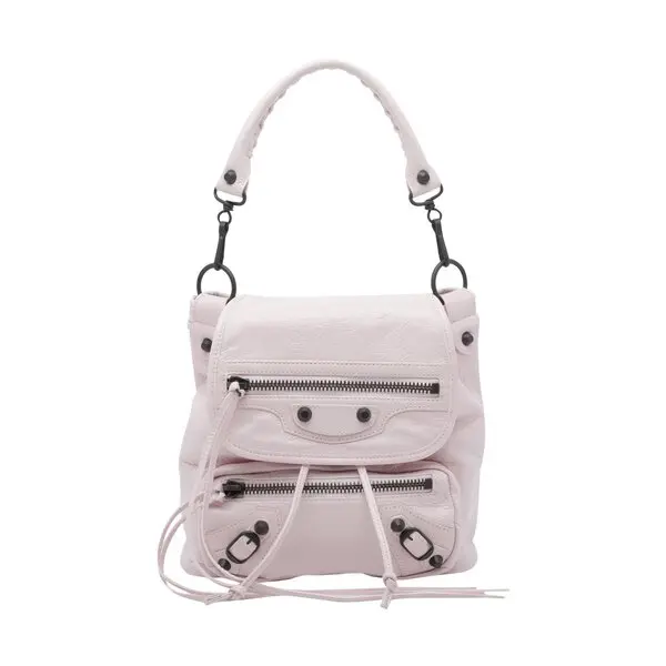Balenciaga Mini Le City Backpack In Lamb Leather