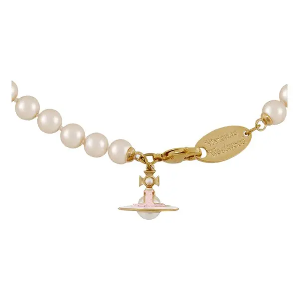 VIVIENNE WESTWOOD Simonetta Pearl Necklace - Gold