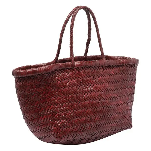 Dragon Diffusion Small Triple Jump Handbag - Red
