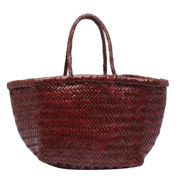 Dragon Diffusion Small Triple Jump Handbag - Red