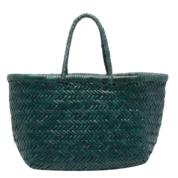 Dragon Diffusion Small Triple Jump Handbag - Green