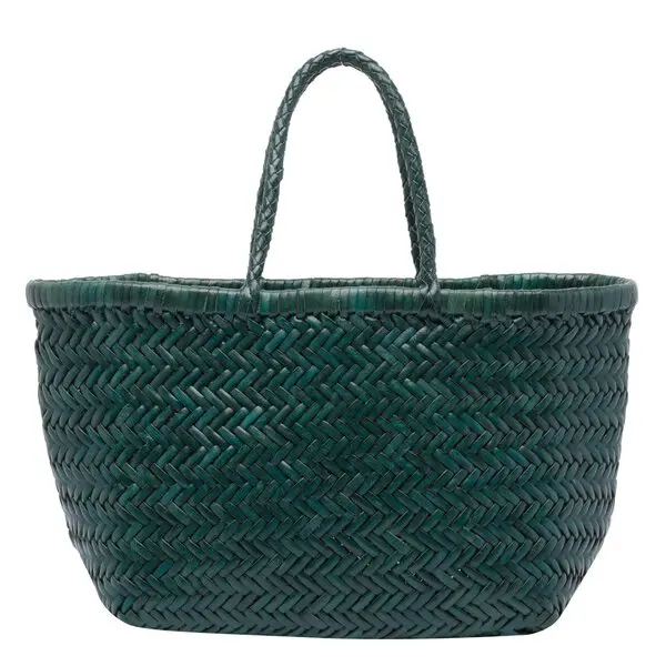 Dragon Diffusion Small Triple Jump Handbag - Green